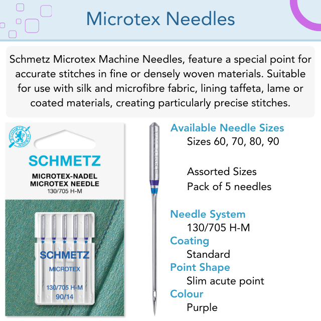 Guide to Schmetz Machine Sewing Needles – Minions of Craft Blog