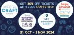 Creative Craft Show at the NEC – 31 Oct-3 Nov 2024 – Minions of Craft Blog