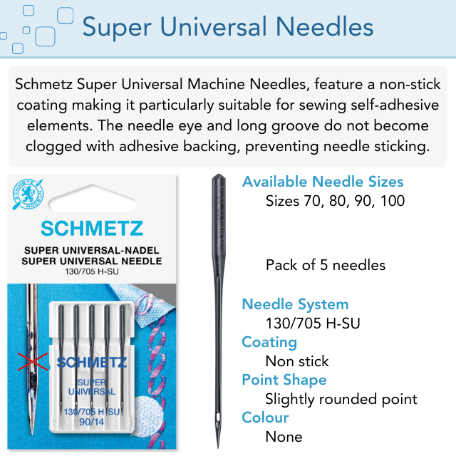 Guide to Schmetz Machine Sewing Needles – Minions of Craft Blog